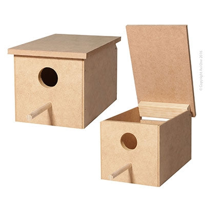 Avi One - Wooden Parrot Nesting Box | Pets Wonderland